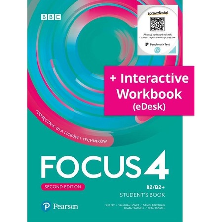 Focus 4 2ed SB code +ebook+MyEnglish + Benchmark, Longman Pearson, 2020, Limba poloneza - eMAG.ro