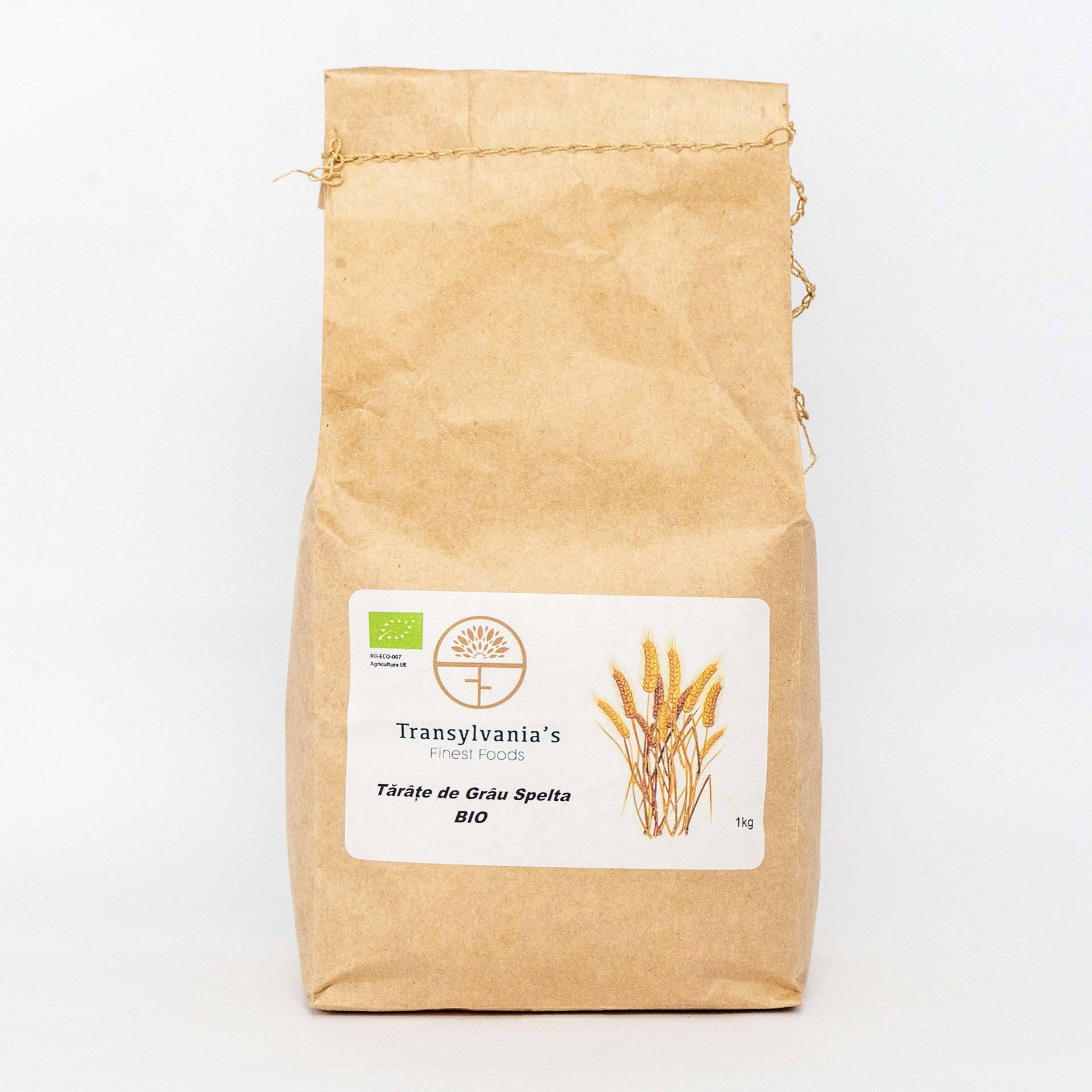 Tarate din grau Spelta bio 1kg Transylvania's Finest Foods - eMAG.ro