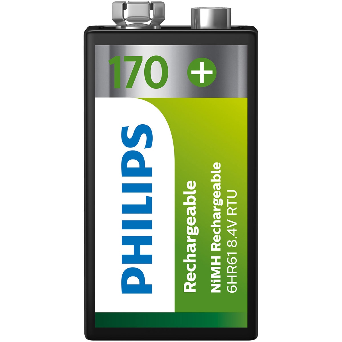 Acumulator Philips 9V, 170 mAh, 1 buc - eMAG.ro
