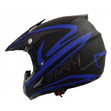 Casca ATV / Enduro Spark albastra L PTC - eMAG.ro