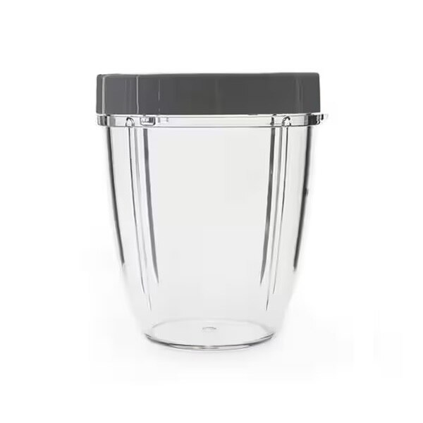 Pahar mic cu capac standard, compatibil NutriBullet 600W - 900W ...