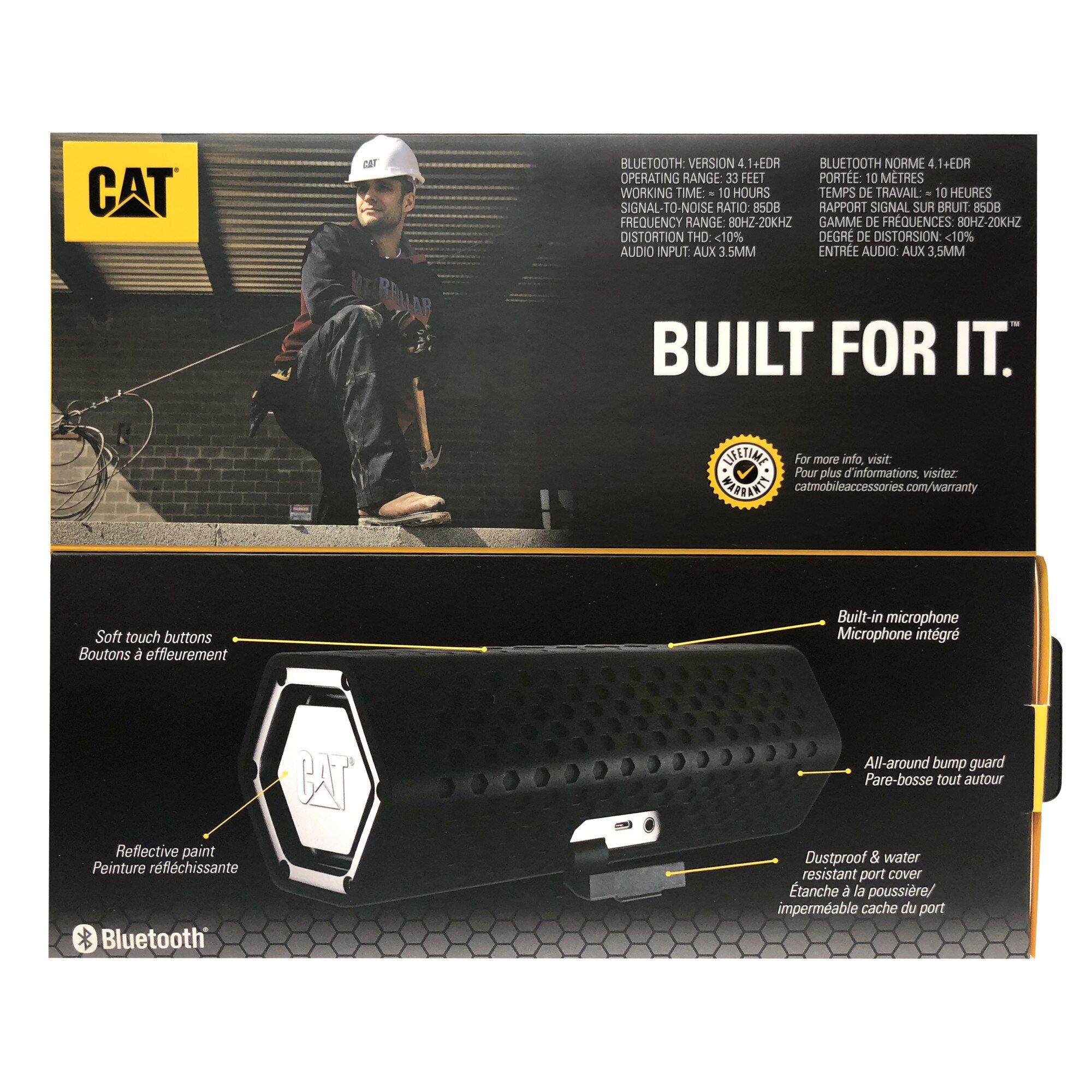 Bluetooth колконка Cat, Bt, Spkg, Bluetooth Rugged с клас на защита ...