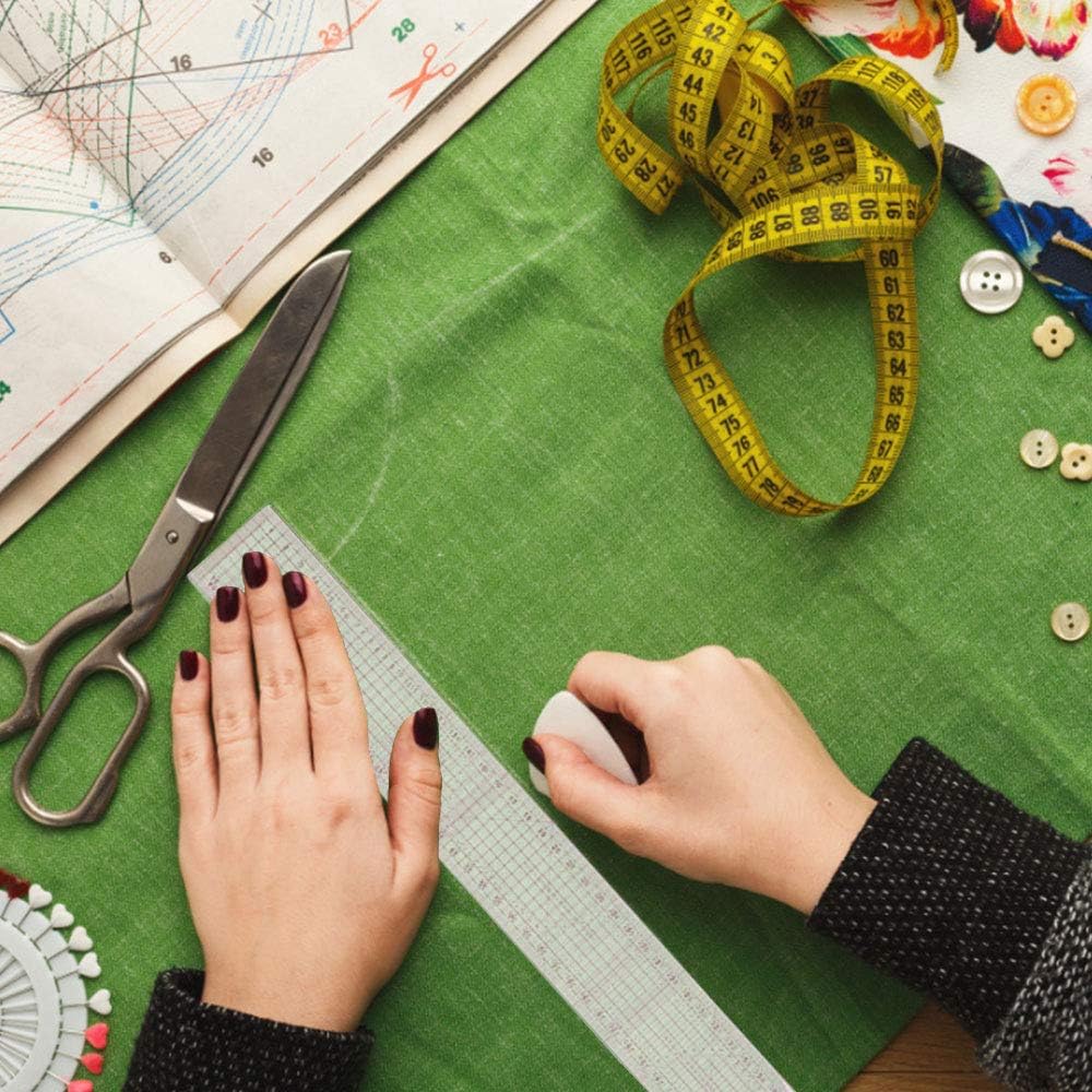 Set 15 instrumente masurat rigla croitorie, Pentru sabloane de cusut ...