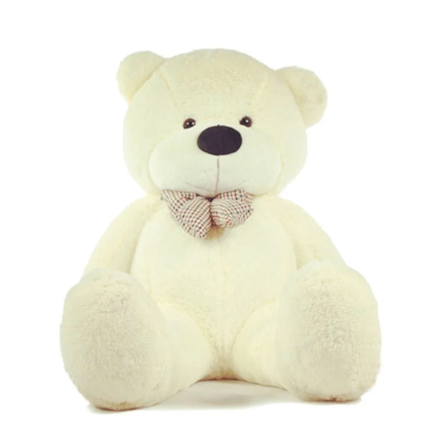 Urs de plus gigant 180 Cm, Crem catifelat - eMAG.ro