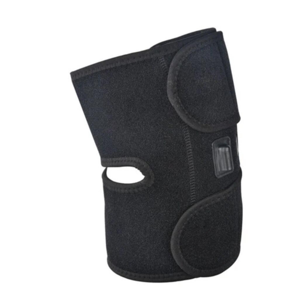 Genunchiera cu incalzitor, flexibil, cablu USB, Negru - eMAG.ro