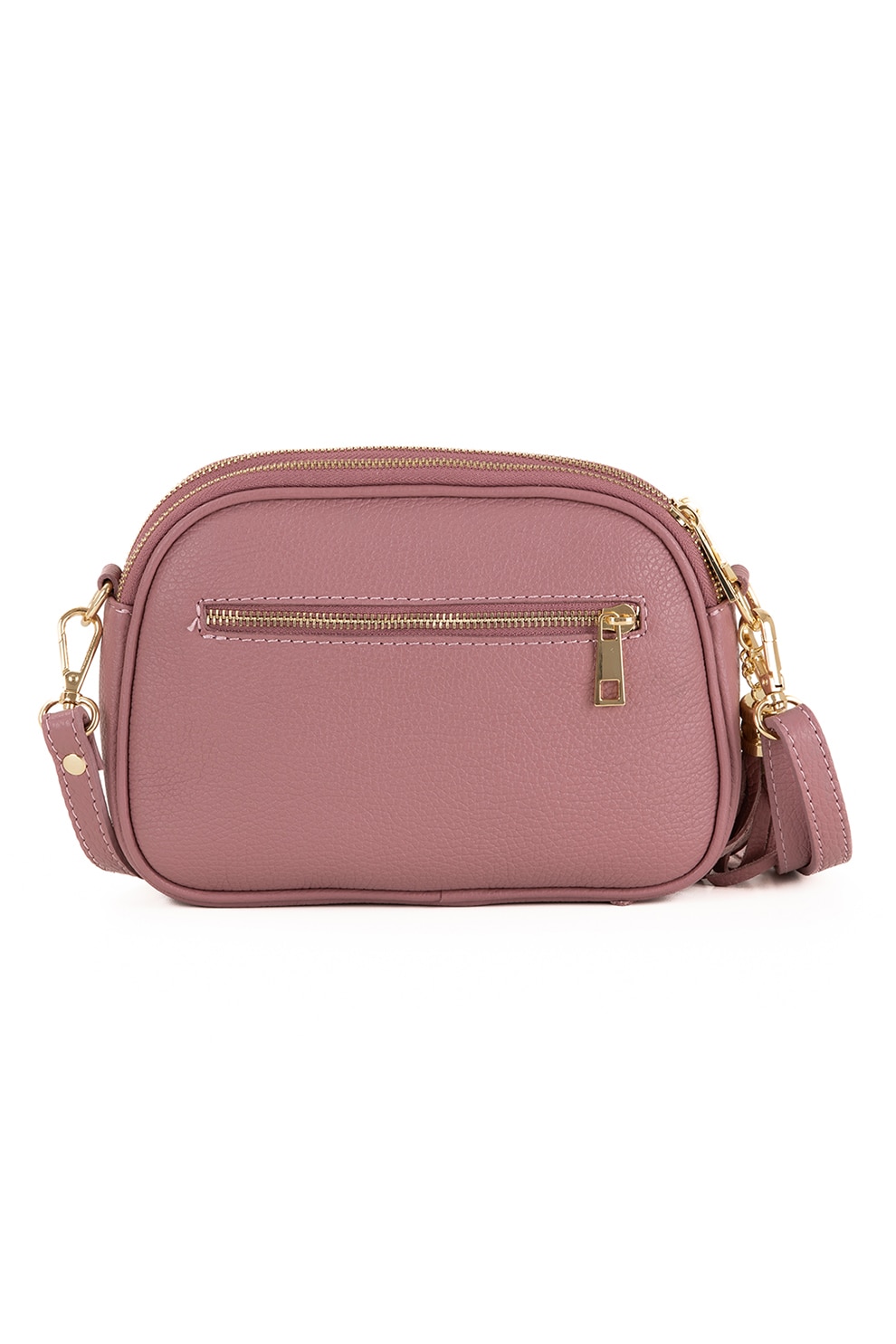 Lia Biassoni, Geanta crossbody de piele cu canaf si aspect marmorat ...