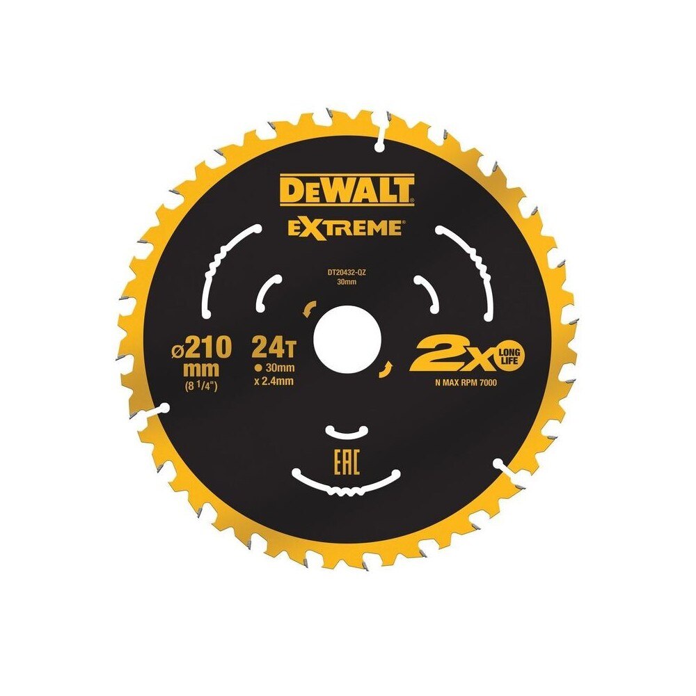Disc ferastrau circular 210x30mm 24T, DeWALT - eMAG.ro