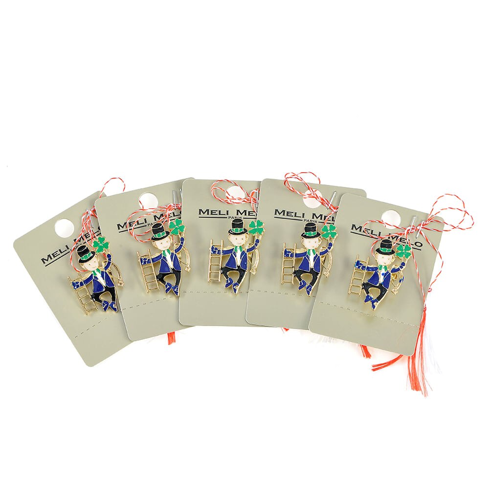 Set 5 brose martisor cosar cu scara, Meli Melo Paris - eMAG.ro