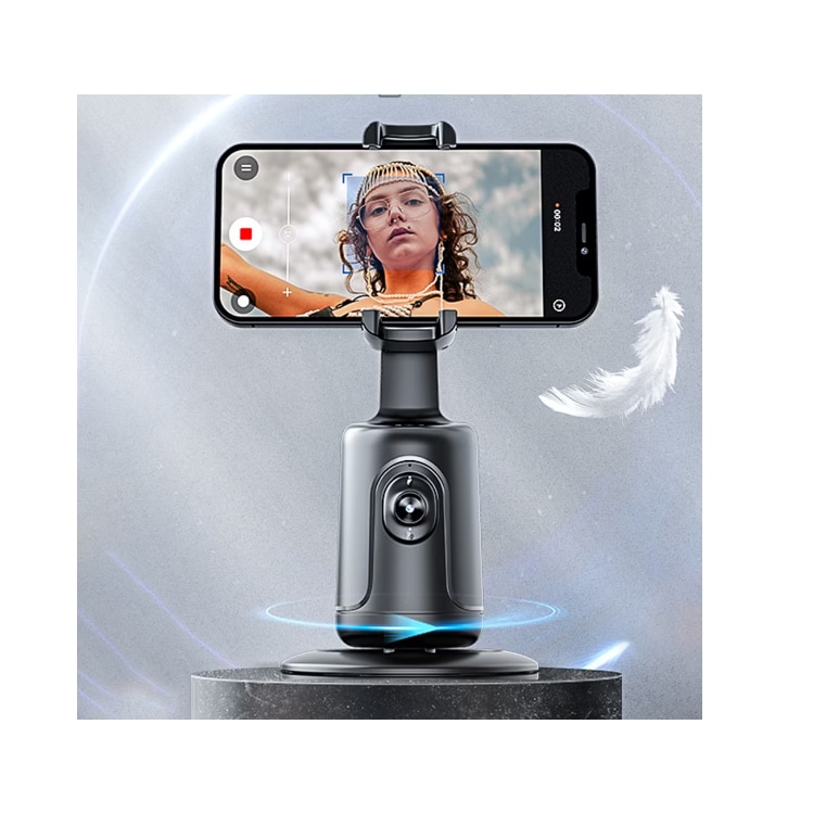 Suport pentru telefon inteligent cu camera rotativa 360 de grade ...