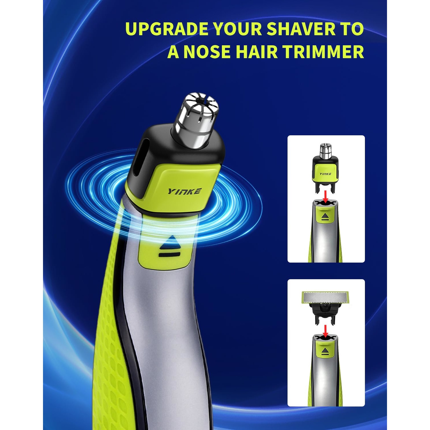Capat Trimmer pentru parul din nas, Compatibil cu One Blade si OneBlade ...