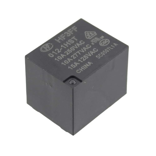 Releu electromagnetic, 12V DC, 15A, serie HONGFA RELAY, HF3FF/012-1HST, T119327 - eMAG.ro