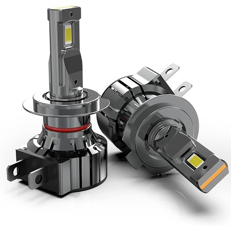 Set 2 leduri auto H7 Canbus, putere 110W, 12V, luminozitate 9000 Lm ...
