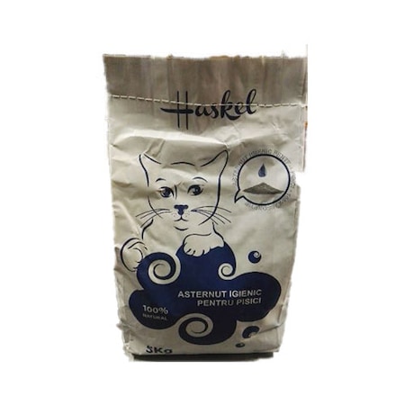 Asternut igienic pentru pisici nisip Haskel cu lavanda 5L - eMAG.ro