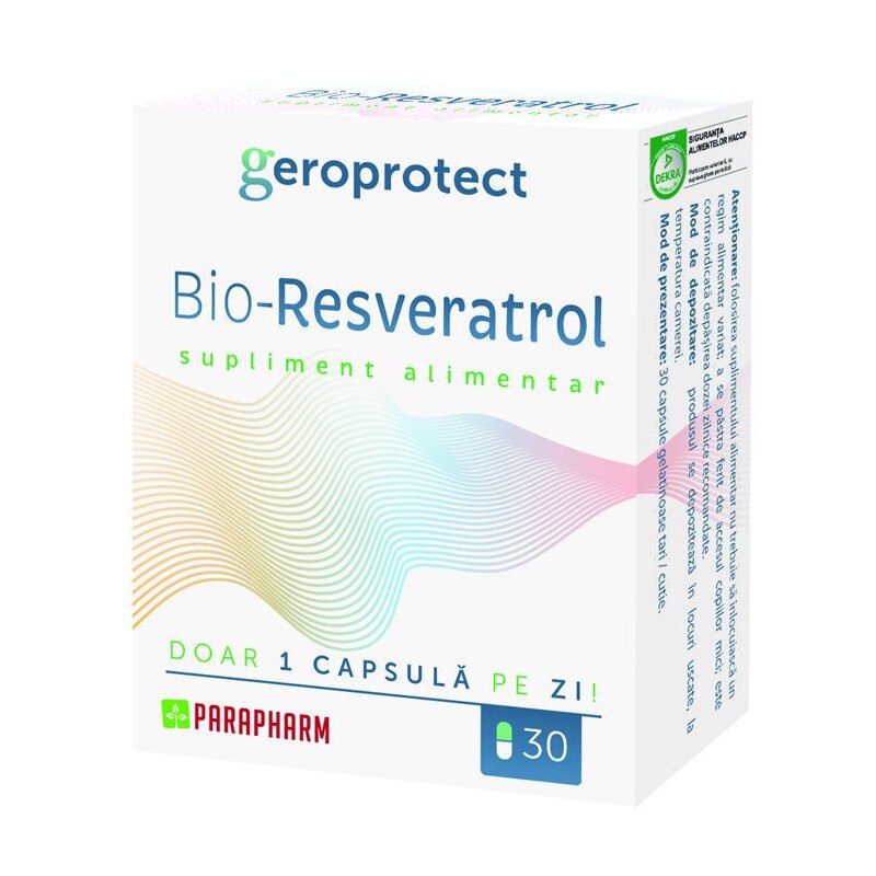 Bio-Resveratrol, 30 capsule, Parapharm - eMAG.ro