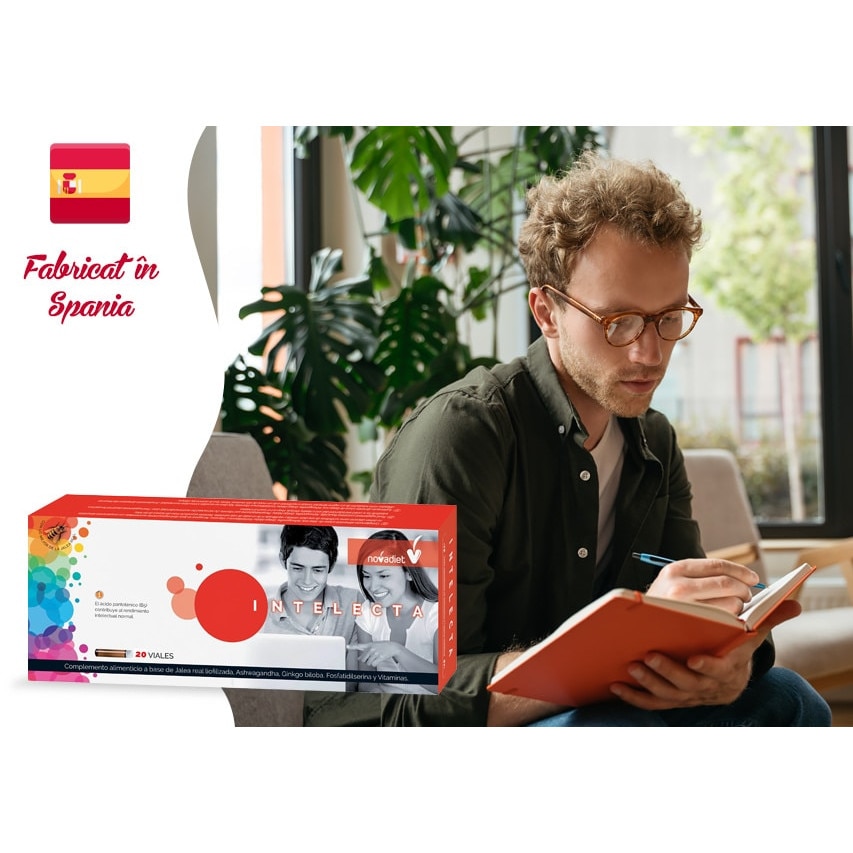 Supliment alimentar INTELECTA cu 11 Ingrediente Active pentru Memorie ...