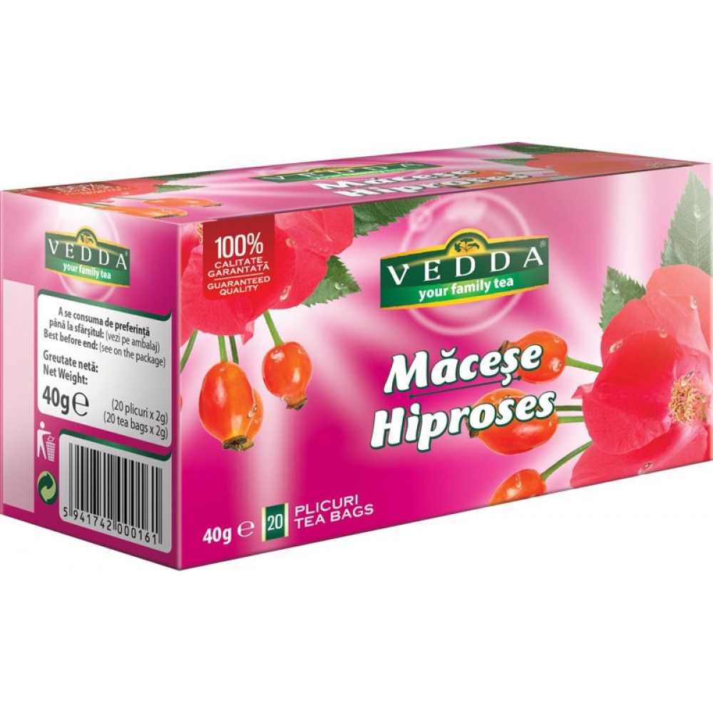 Ceai de Macese fructe, 100% natural, fara aditivi, fara adaosuri ...