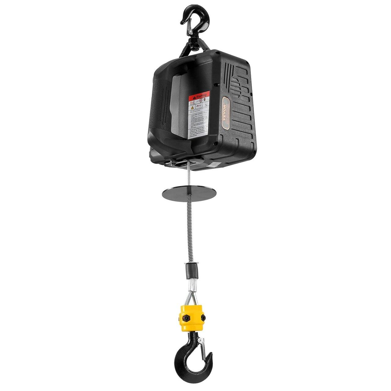 Electropalan portabil Vevor 2 in 1, Inaltime 7 m, max 500 kg, 4m/min ...