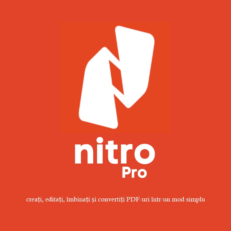 Nitro PDF Professional 14, licenta pentru 1 dispozitiv - eMAG.ro