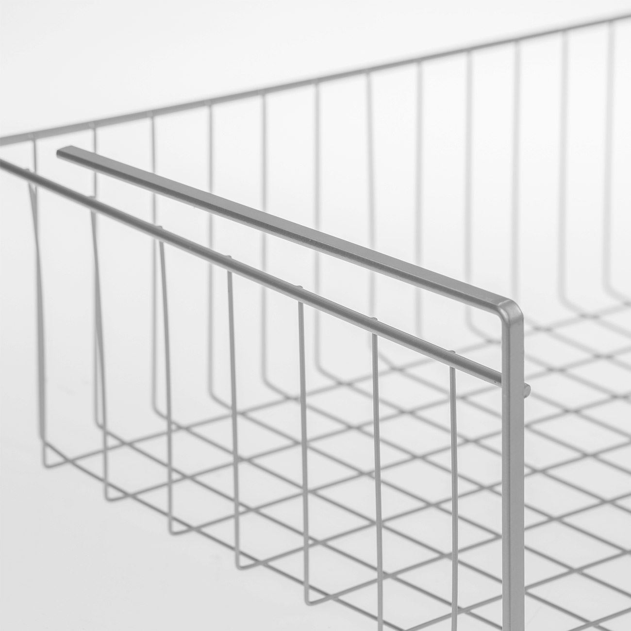 Cos metalic suspendat pentru organizare si depozitare, awwaline, gri ...