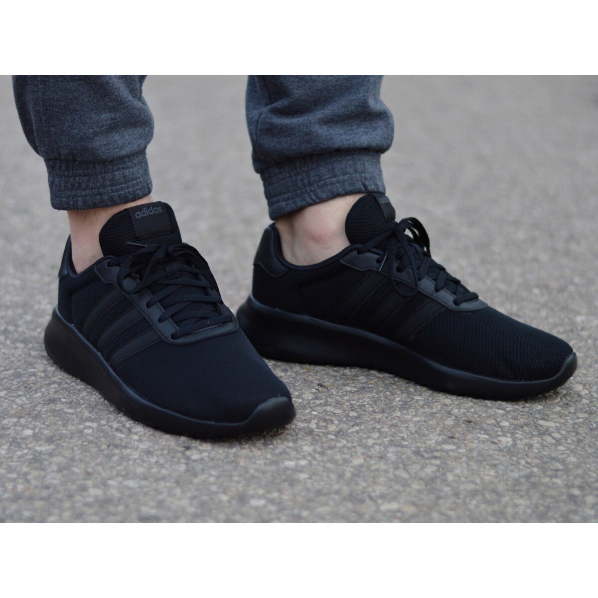 Adidasi de alergat, Adidas, Negru, 46 2/3 - eMAG.ro