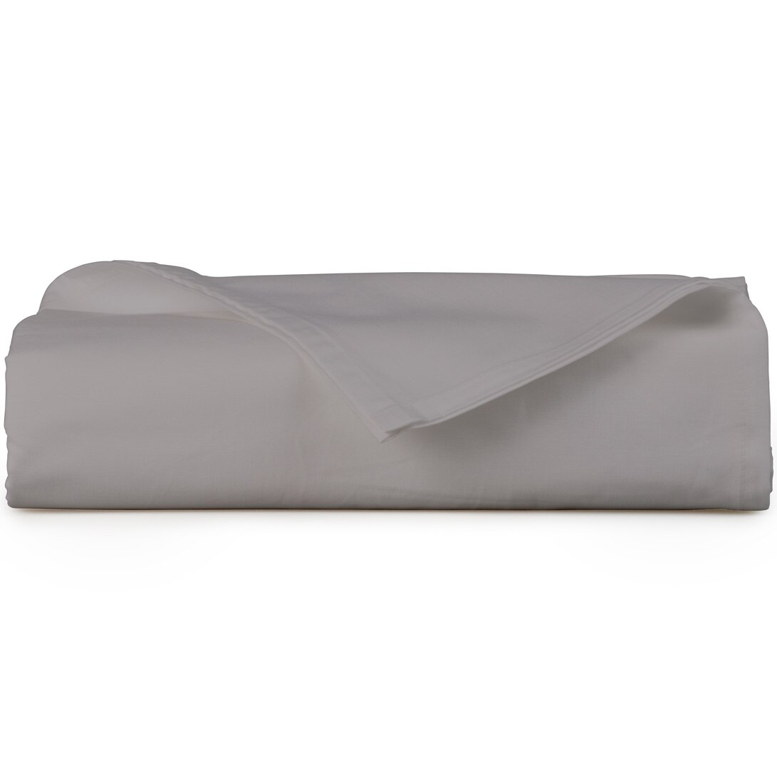 Cearsaf de pat Dilios, 240x260 cm, bumbac ranforce 100%, 144TC, gri ...