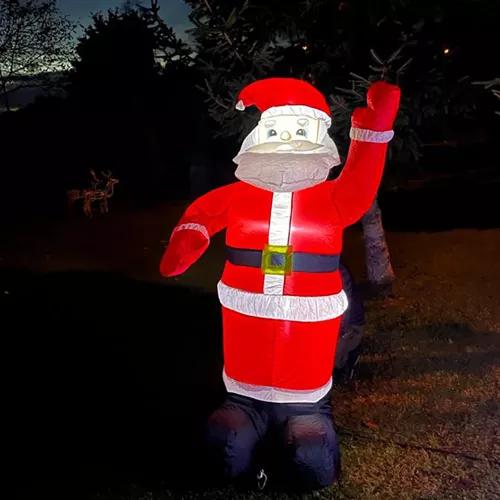 Felfújható világító mikulás - 180cm - eMAG.hu
