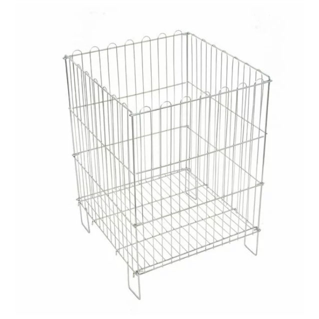 Cos metalic pliabil cu 3 nivele de inaltime 50 x 50 cm - eMAG.ro