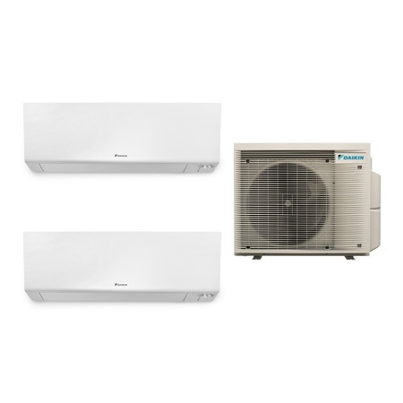 Aparat de aer conditionat multi-split Daikin Bluevolution cu doua unitati interne Perfera 9000 ...