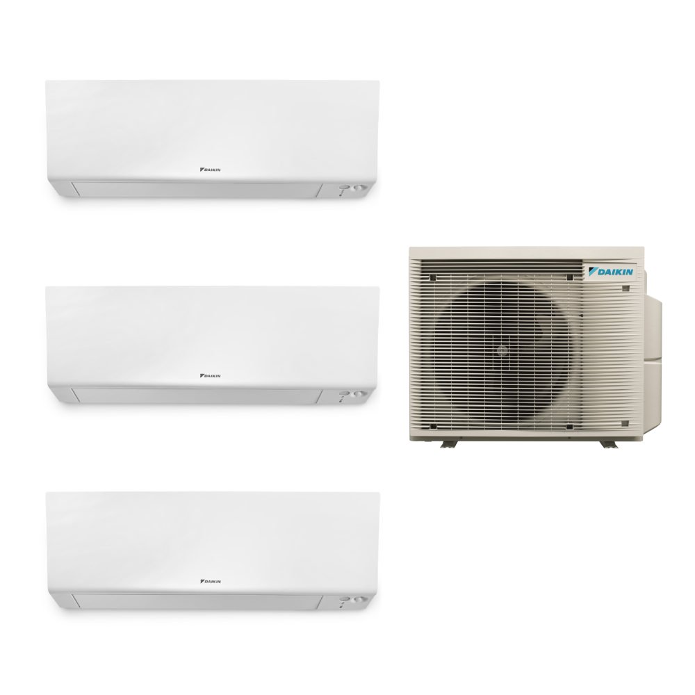 Aparat de aer conditionat multi-split Daikin Bluevolution cu doua unitati interne Perfera 9000 ...