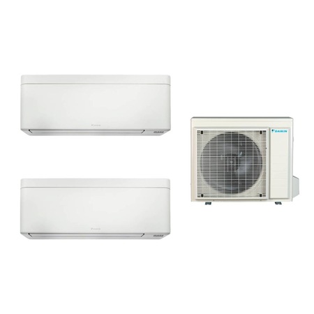 Aparat de aer conditionat multisplit Daikin Bluevolution cu doua unitati interne Stylish 7000 si ...