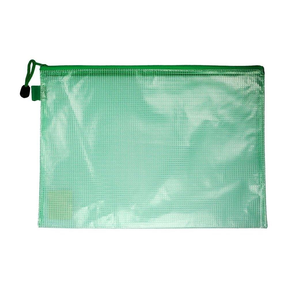 Mapa cu fermoar, Titanum, PVC, A5, Verde - eMAG.ro