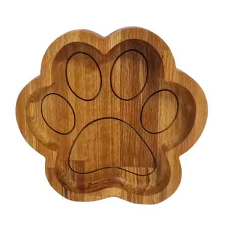 Tava snacksuri din Lemn de Fag in Forma de Labuta - eMAG.ro