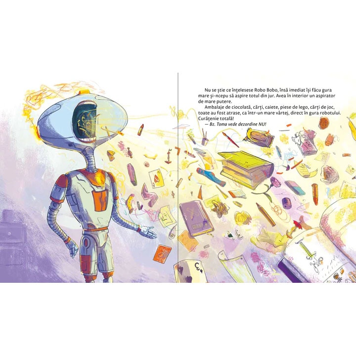 Robo Bobo face ordine in camera, Olina Ortiz - eMAG.ro