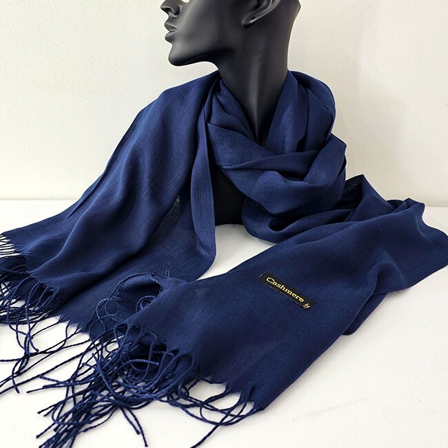 Esarfa lunga Ember, tip fular, cu franjuri simetrici si ambalata in ...