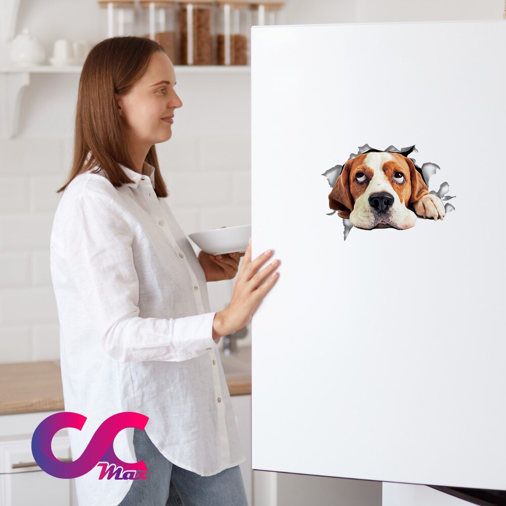 Sticker Decorativ Autoadeziv Ccmax, Caine Beagle, 170 x 230 mm - eMAG.ro