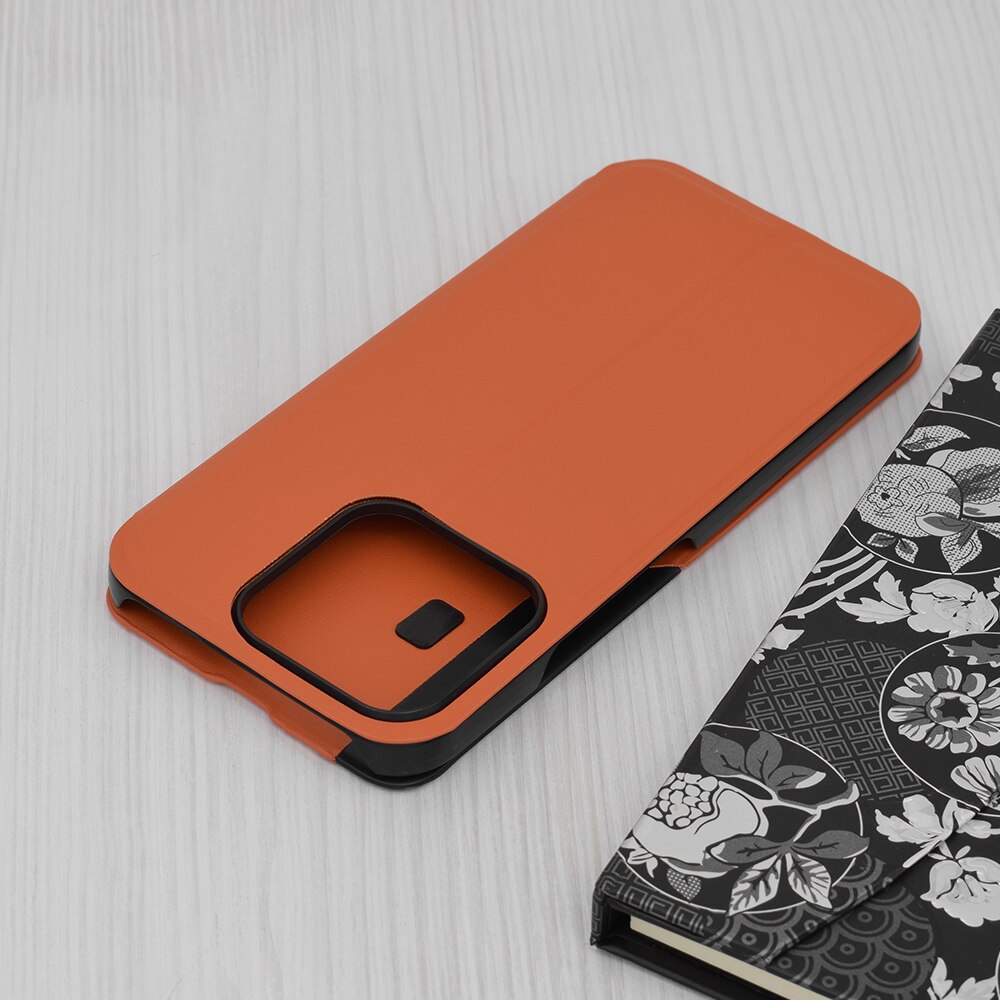 Husa pentru Honor X8b - Techsuit eFold Series - Orange - eMAG.ro