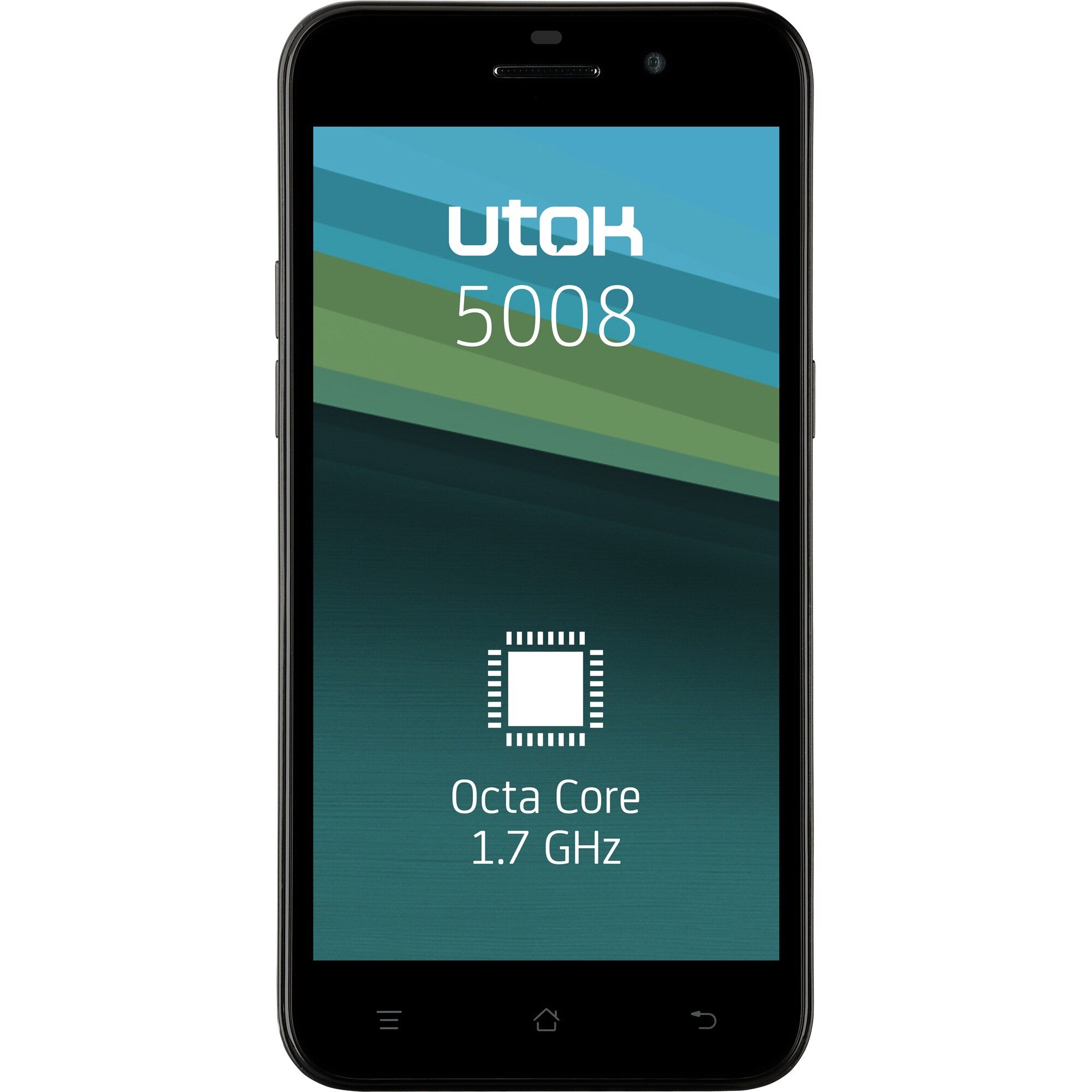 Смартфон UTOK 5008, Dual SIM, Черен - eMAG.bg