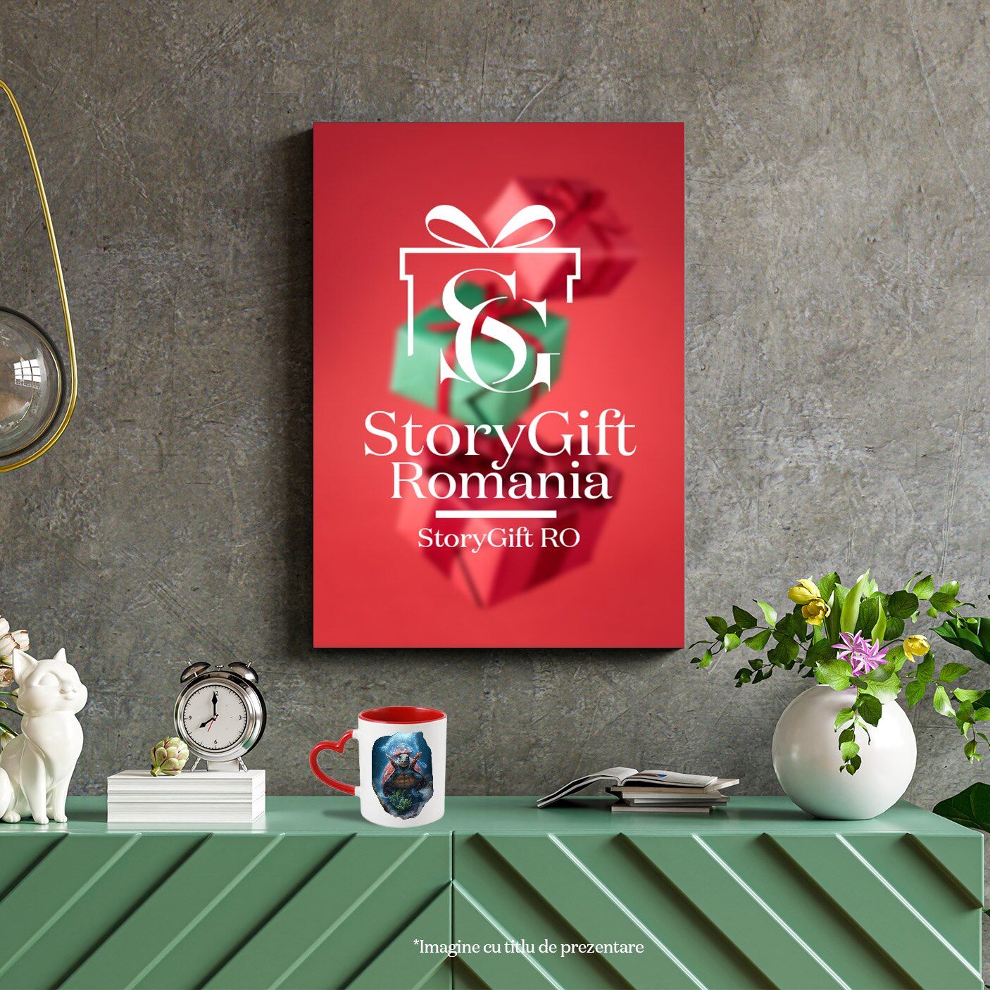 Cana cu Portret Broasca Testoasa Rosie in Apa, Ocean, Mare, Animale ...