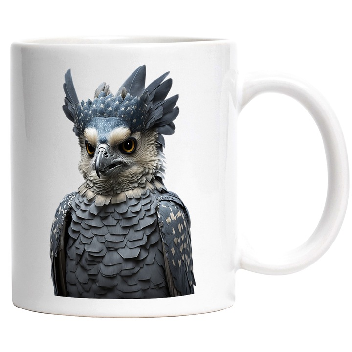 Cana cu Portret Pasare din Fata, Pasare Fiorosa, Pasare cu Pene ...