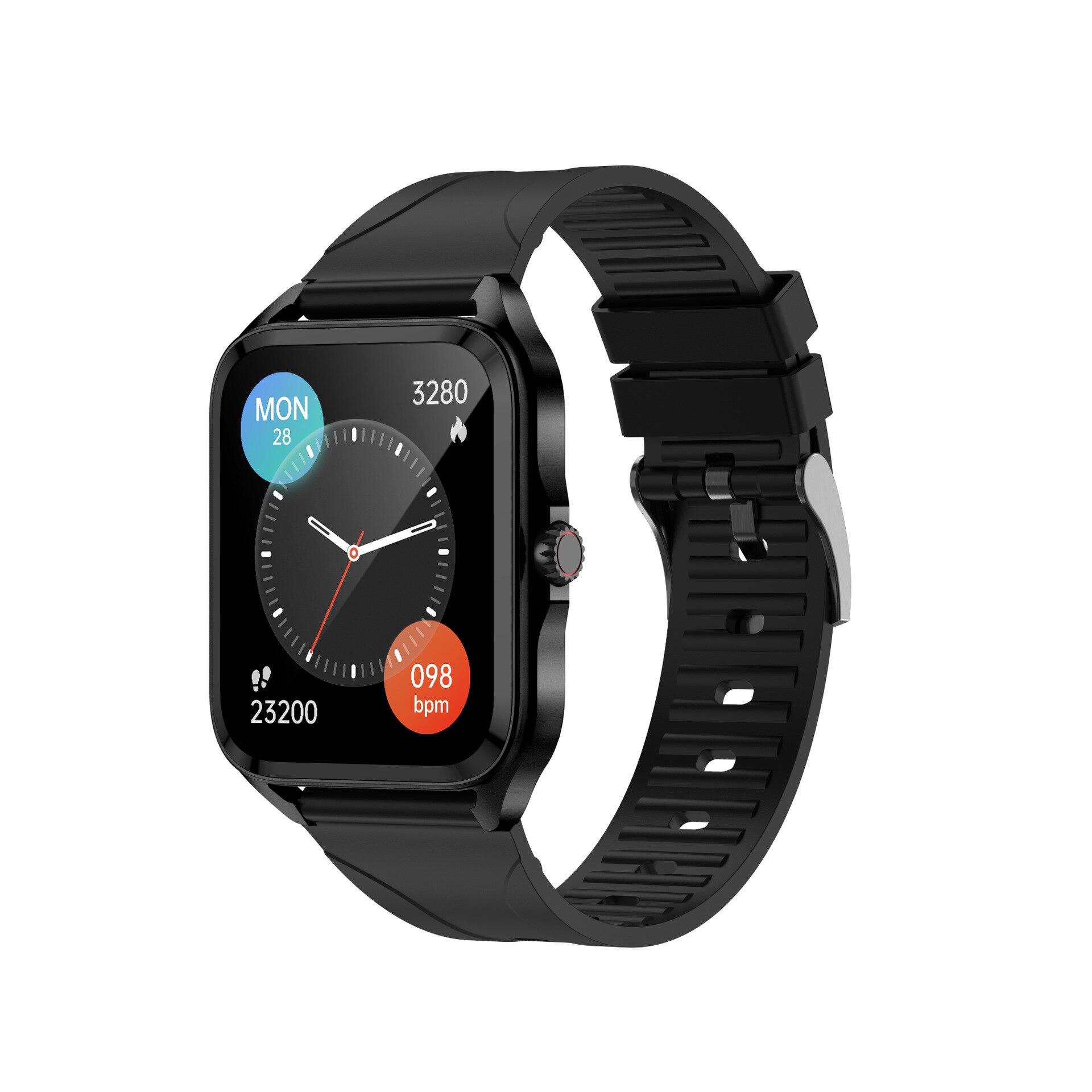 Ceas Smartwatch MRG MLC204, Bluetooth, Apeluri, Sms, Social Media ...