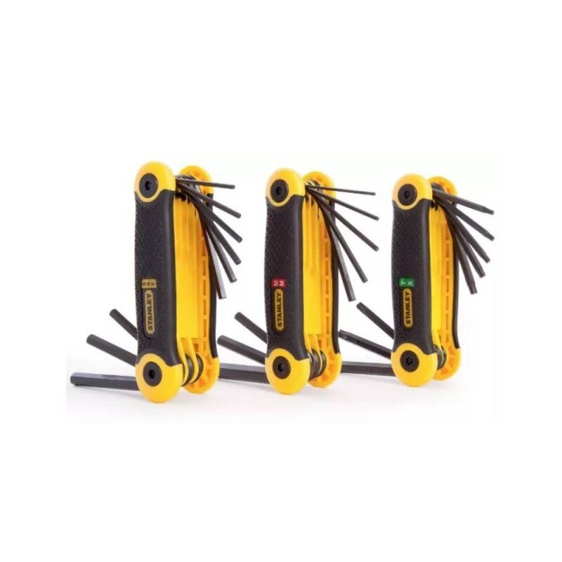 Set chei hexagonale pliabile, imbus, metric, inch, si torx, Stanley ...