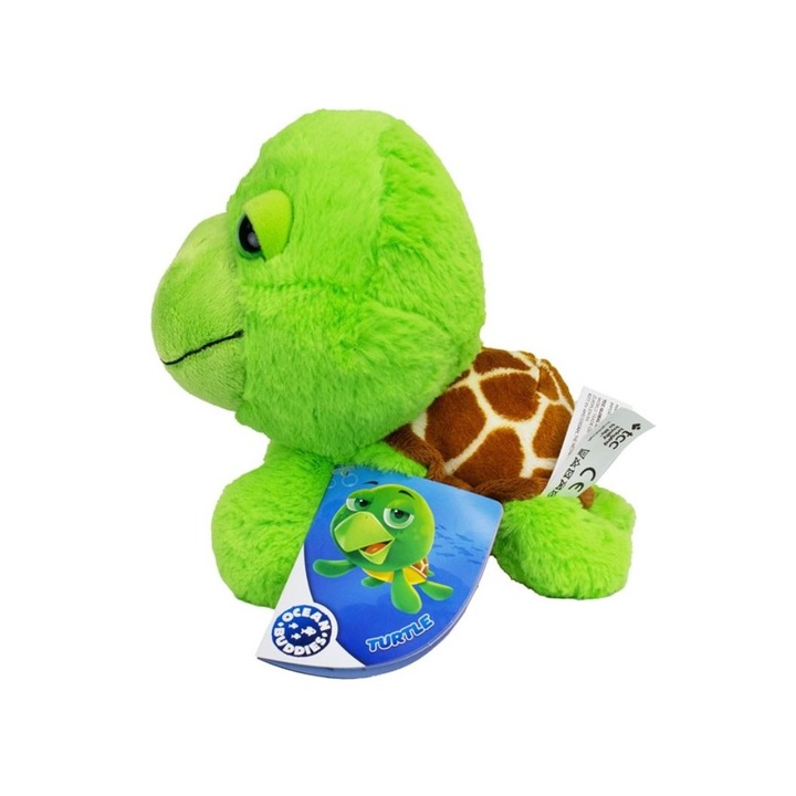 Jucarie de plus, Broasca Testoasa, Big Headz, Inaltime 20CM - eMAG.ro