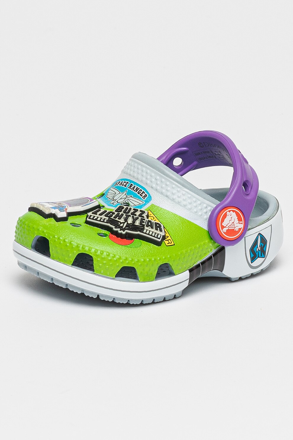 Crocs, Сабо Buzz Lightyear с принт, Зелен, 23-24 EU - eMAG.bg