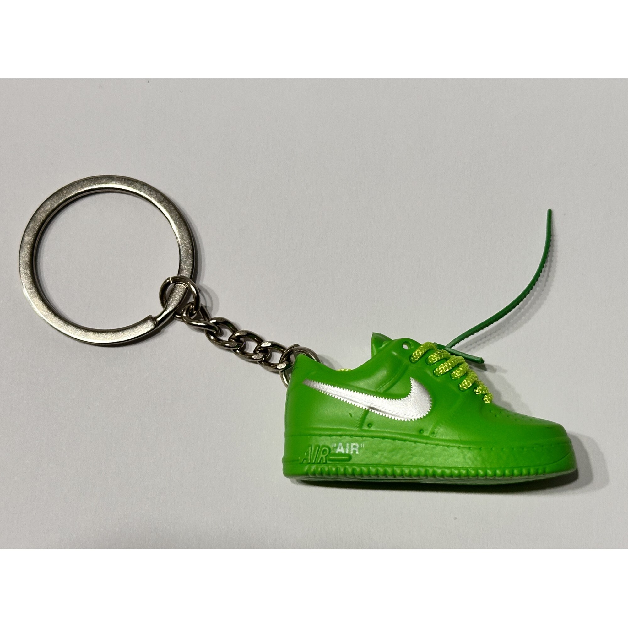 Breloc pentru chei, Nike x Off White Air Force 1, Verde - eMAG.ro