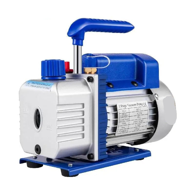 Pompa vacuum, 4000Psi, 3CFM, 1/4HP, manometru cu 2 cai, albastru - eMAG.ro