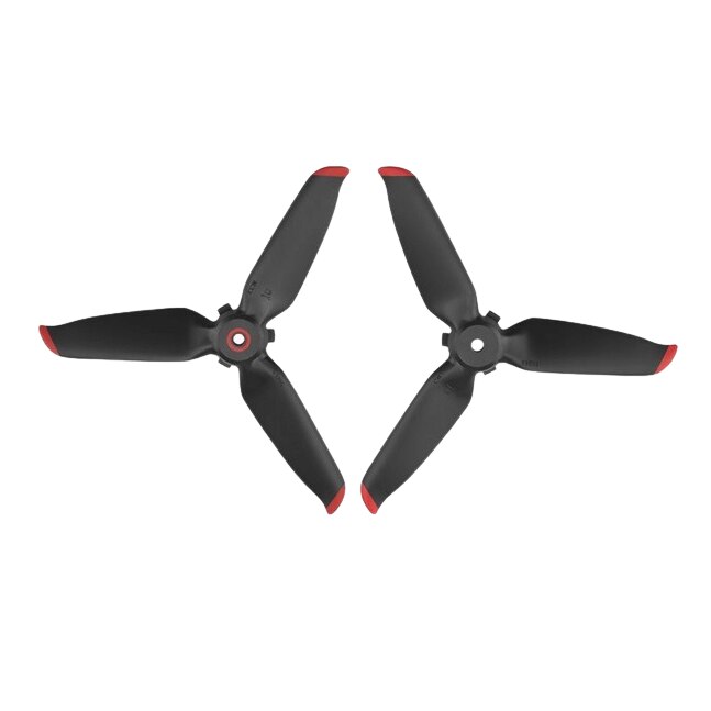 Set de 4 elice, BRDRC, pentru drona DJI FPV 5328S, Low Noise, Rosu ...