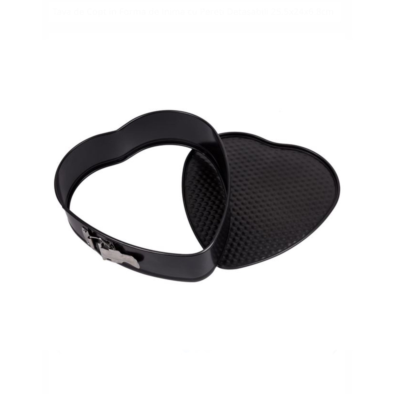 Tava de Copt, in Forma de Inima, cu Pereti Detasabili, 25.5x24x8cm ...