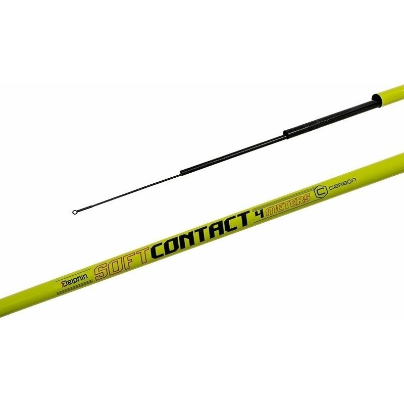 Lanseta telescopica, Delphin, Carbon, 3 m, Galben/Negru - eMAG.ro