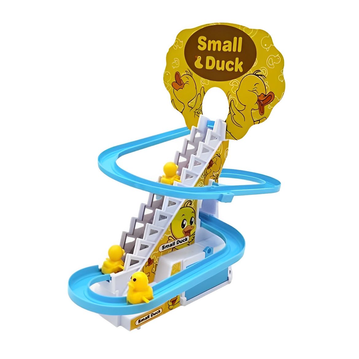 Set distractiv de curse, 9 ratuste care urca pe scari, Pista de joaca ...