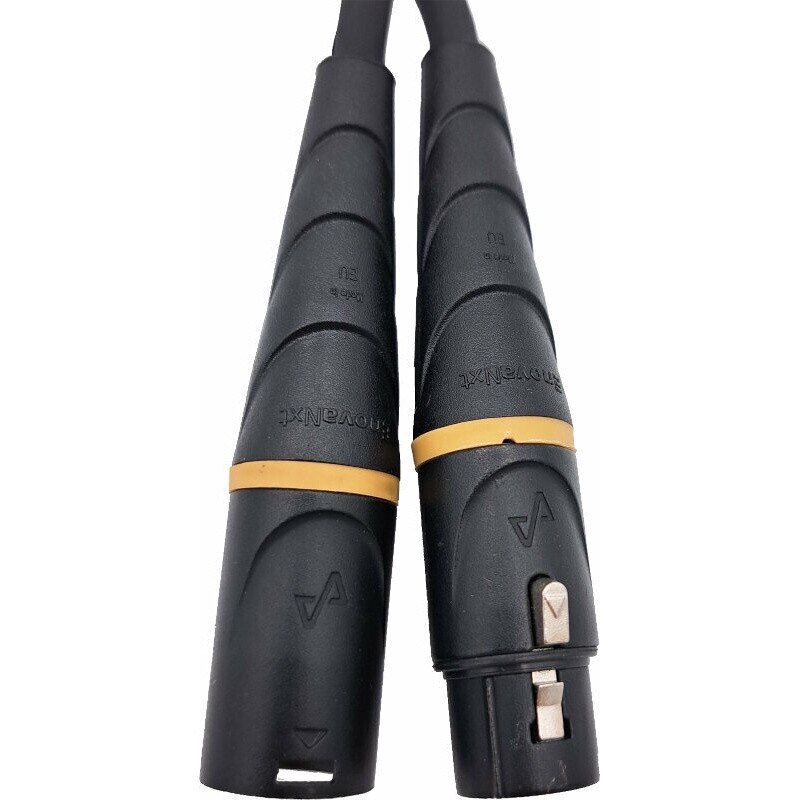Cablul de microfon high-end, EnovaNext, 20m, Negru/Galben - eMAG.ro